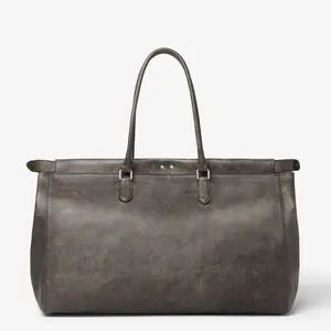Fendi Peekaboo Tote Large Black Vintage-effect Leather Bag